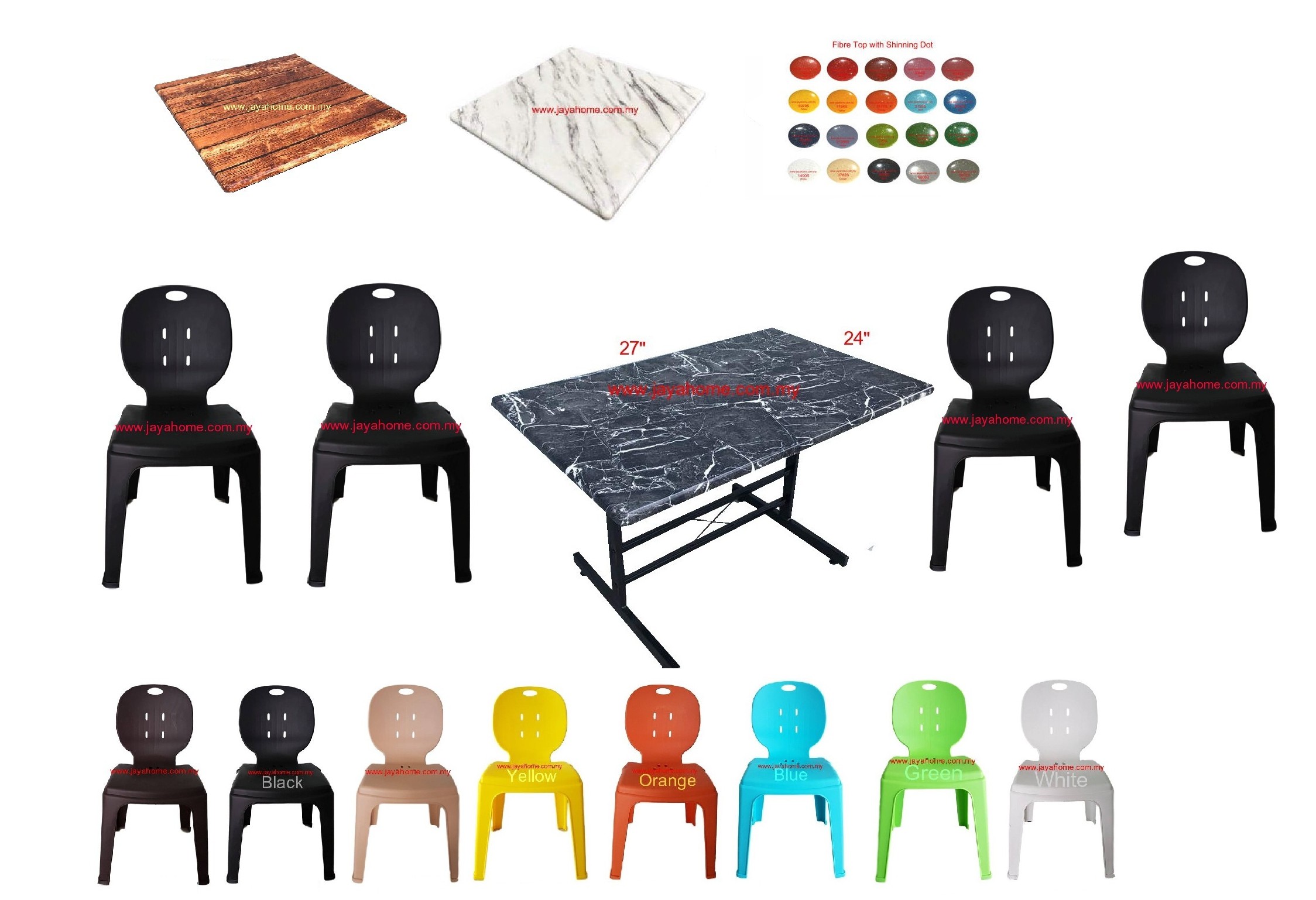 Kopitiam table / Kopitiam Marble Table / Marble Dining Table 咖啡店云石桌椅